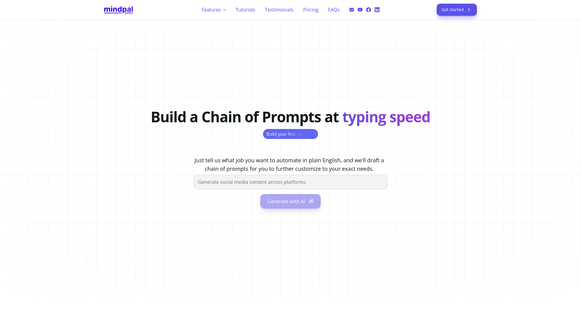 Chain of Prompts Builder